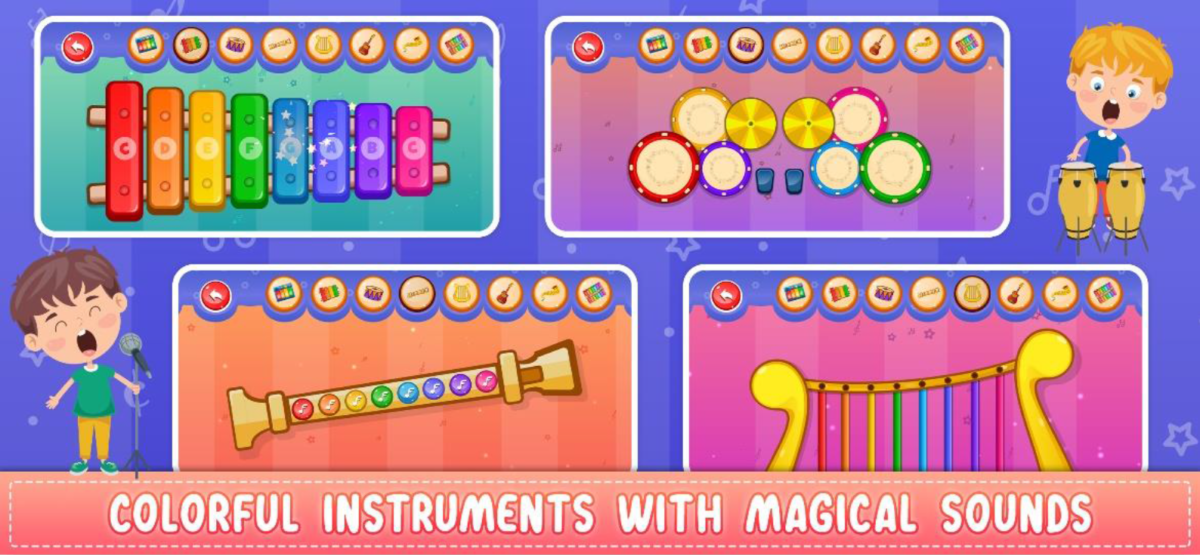 Kids Piano: Animal Sounds & musical Instruments Game -NeteZine Articles