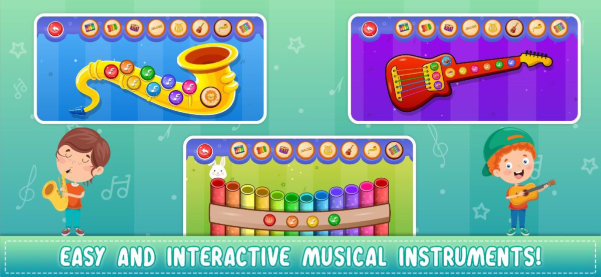 Kids Piano: Animal Sounds & musical Instruments Game -NeteZine Articles